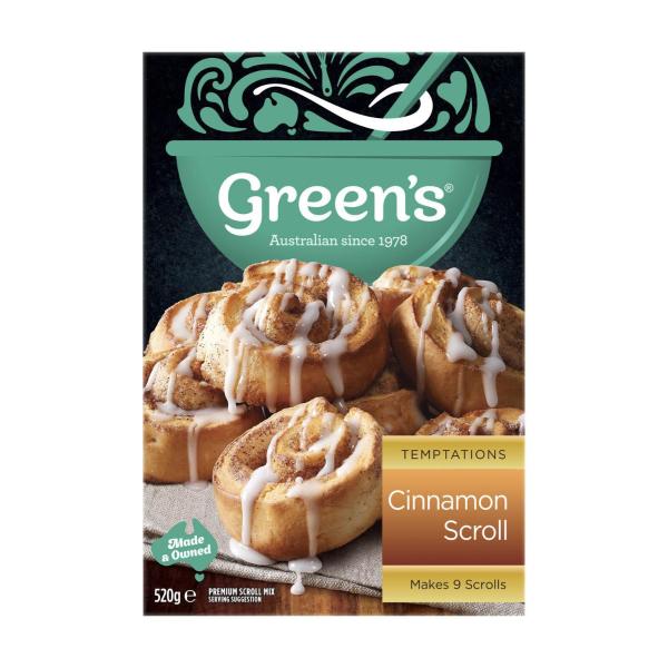 Buy Greens Cinnamon Scroll Mix 520g | Coles