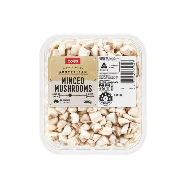 Buy FRESH MUSHROOMS MINCE 300G | Coles