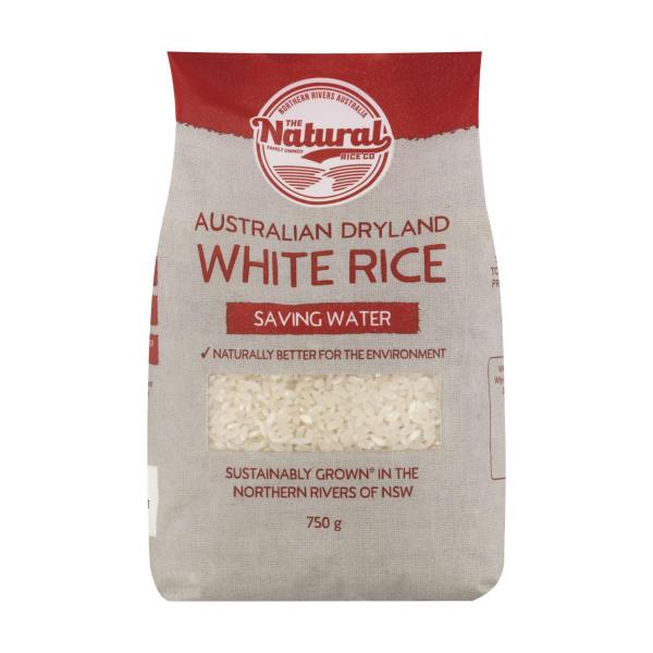 Buy The Natural Rice Co Australian White 750g | Coles