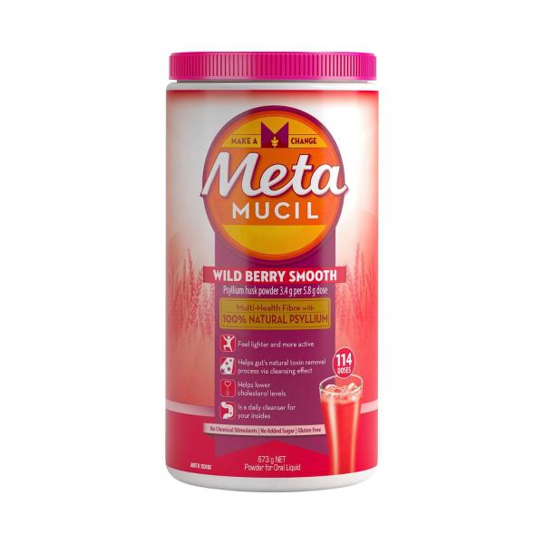 Buy Metamucil 114 Dose Wild Berry Fibre Supplement 673g | Coles