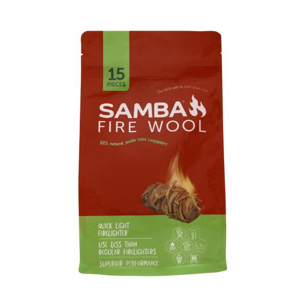 Buy Samba Fire Wool Firelighters 15 pack | Coles