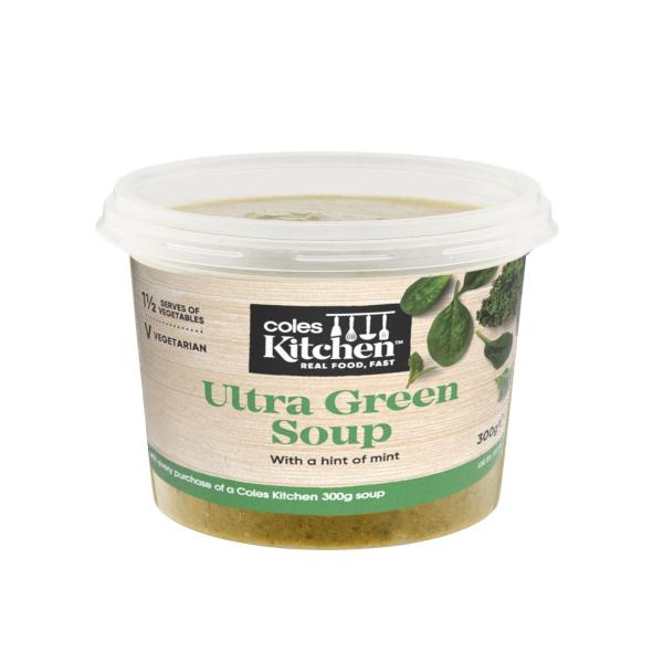 Buy Coles Kitchen Ultra Green Soup 300g | Coles
