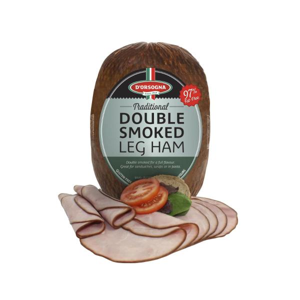 Buy D'Orsogna Double Smoked Leg Ham approx. 100g | Coles