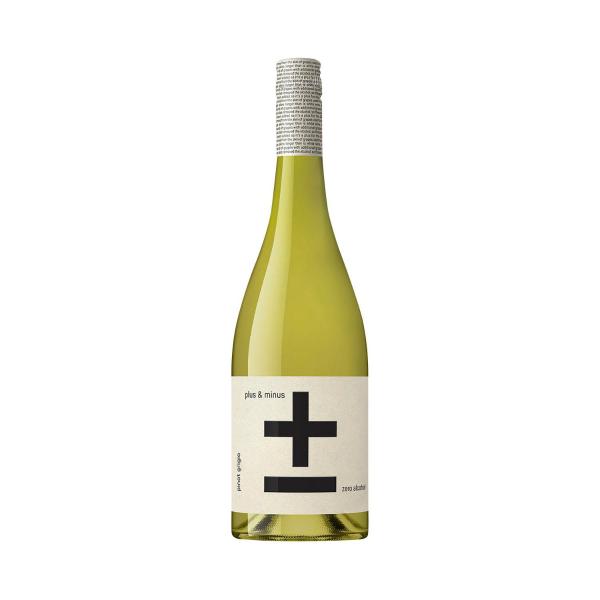 Buy Plus & Minus Zero Alcohol Pinot Grigio 750ml 1 Each | Coles
