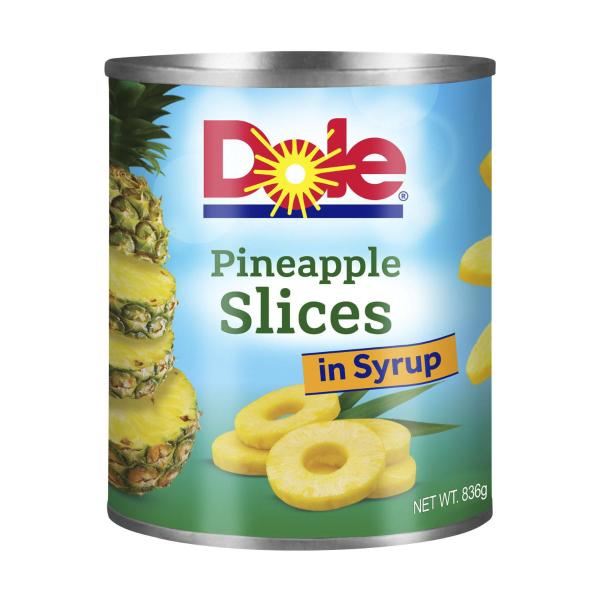 Buy Dole Pineapple Slices In Syrup 836g | Coles