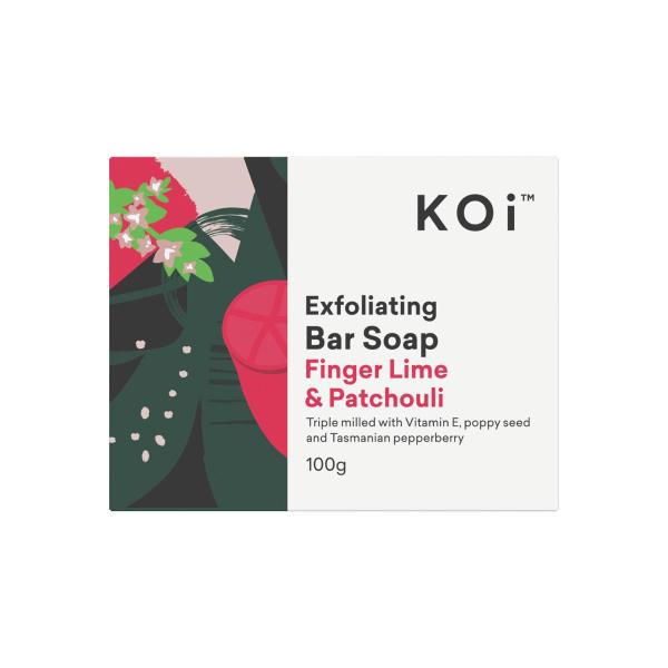 Buy KOi Finger Lime & Patchouli Exfoliating Bar Soap 100g | Coles