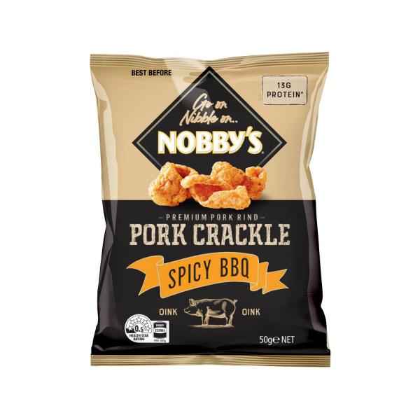 Buy Nobbys Crackle Spicy Bbq 50g | Coles