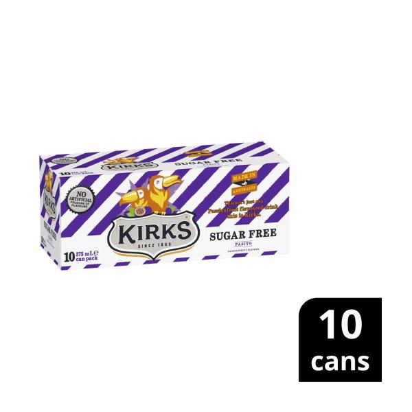 Buy Kirks Soft Drink Pasito Sugar Free 10x375ml 10 pack | Coles