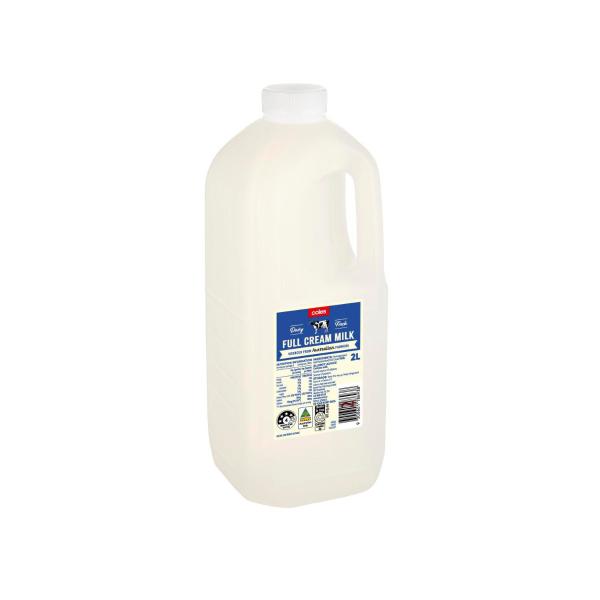 Buy Coles Full Cream Milk 2L | Coles