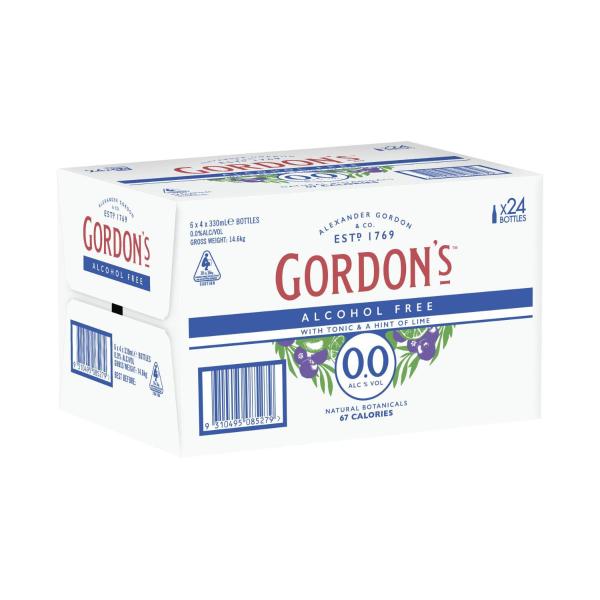 Buy GORDONS GORDONS ZERO ALCOHOL & TO | Coles
