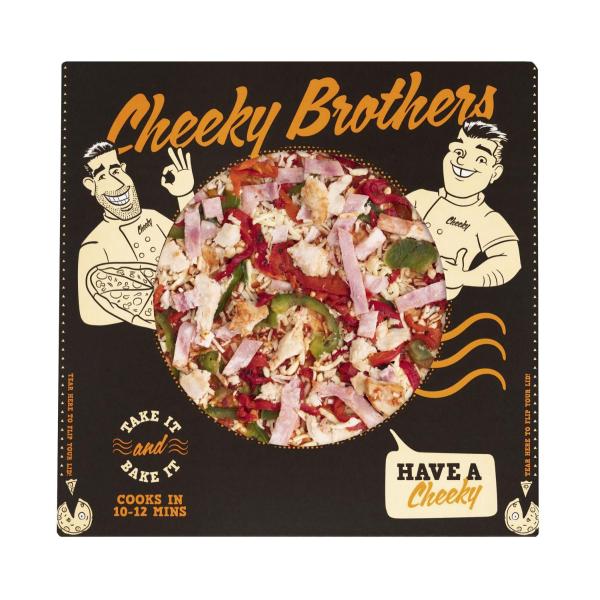 Buy Cheeky Brothers 12 Inch Pizza Chicken And Bacon 750g | Coles