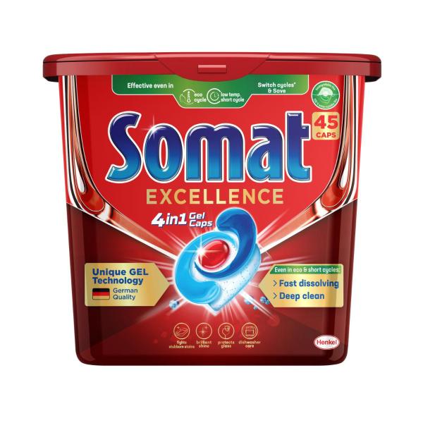 Buy Somat Excellence Dishwashing Tablets 45 pack | Coles