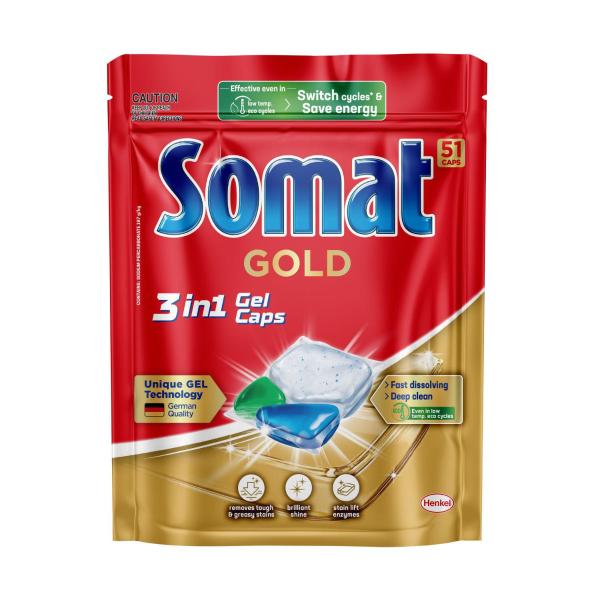 Buy Somat Gold Dishwashing Tablets 51 pack | Coles