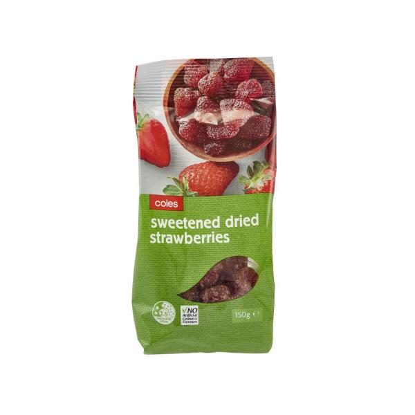 Buy COLES DRIED STRAWBERRIES | Coles