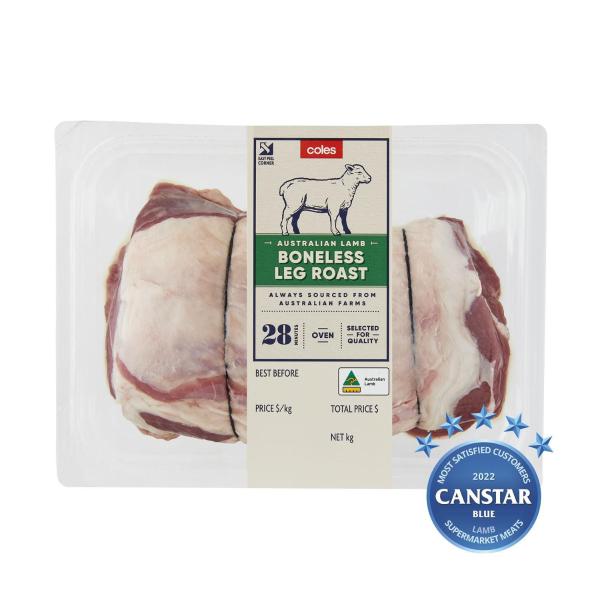 Buy COLES LAMB LEG BONELESS SMALL | Coles