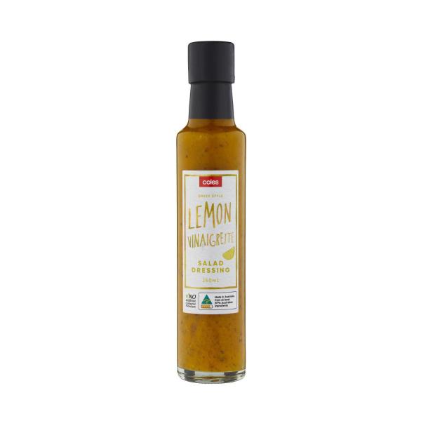 Buy Coles Lemon Dressing 250mL | Coles