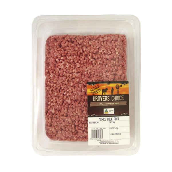 Buy Drovers Choice Beef Mince Bulk Pack approx. 1.7kg | Coles