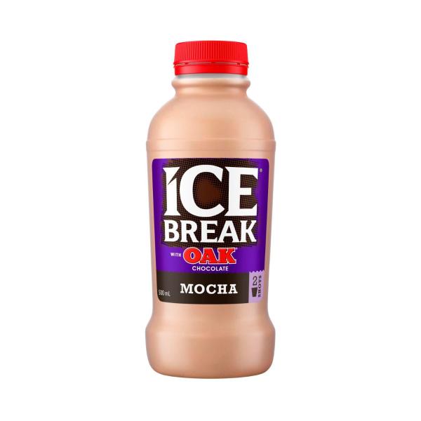 Buy ICE BREAK OAK MOCHA FLAVOURED MILK | Coles