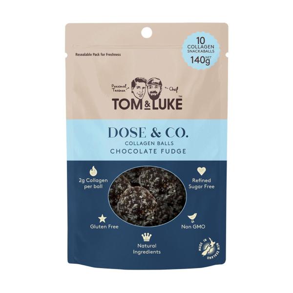 Buy TOM & LUKE COLLAGEN BALLS CHOCOLATE FUDGE | Coles