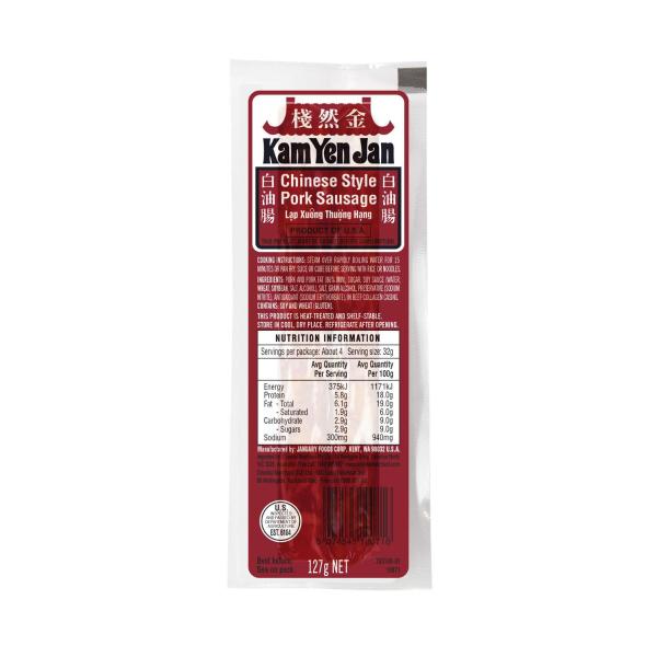 Buy Kan Yen Jan Pork Sausage 127g | Coles