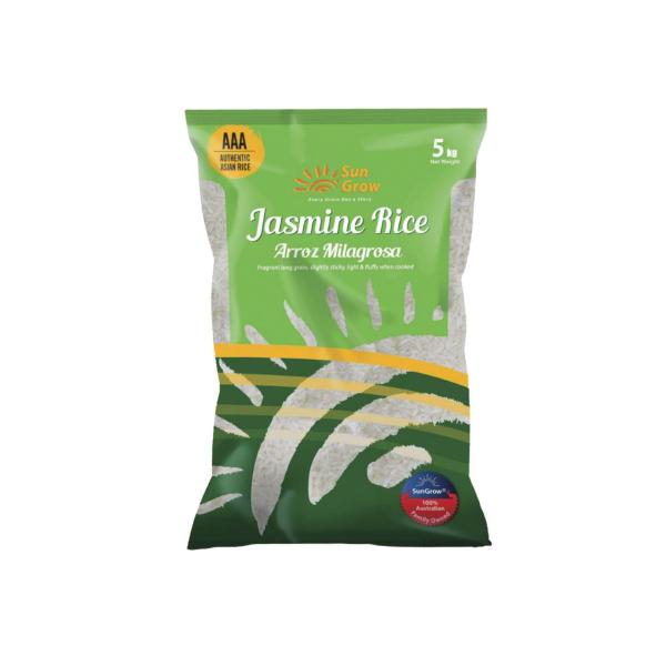 Buy Sungrow Rice Jasmine 5 KG | Coles