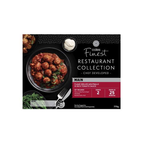 Buy COLES FINEST SPANISH STYLE MEATBALLS | Coles