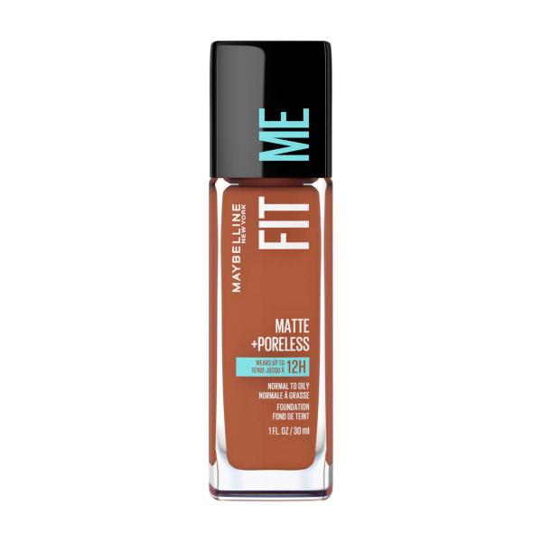 Buy Maybelline Fit Me Matte Pore Foundation Nutmeg 30mL | Coles