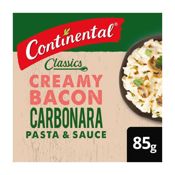 Buy Continental Pasta & Sauce Creamy Bacon Carbonara 85g | Coles