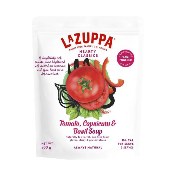 Buy LA ZUPPA SOUP TOMATO CAPSICUM & BASIL | Coles