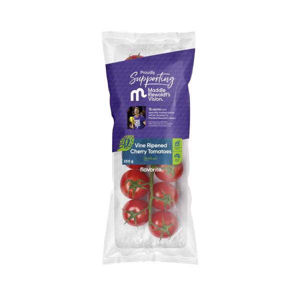 Buy COLES CHERRY VINE RIPE TOMATOES | Coles