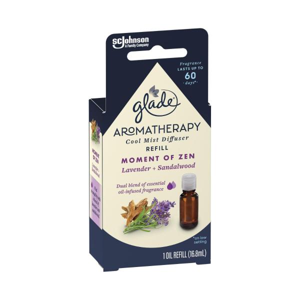 Buy Glade Aromatherapy Reed Diffuser Refill Lavender & Sandalwood 16 ...