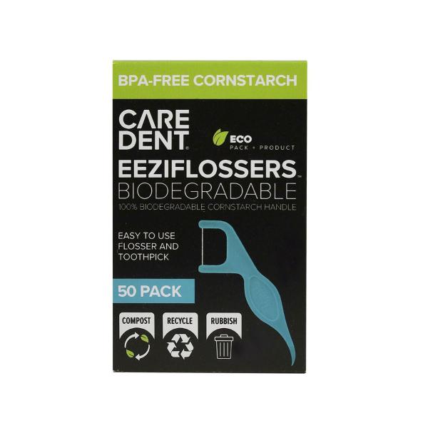 Buy Caredent Eeziflossers Biodegradable 50 pack | Coles