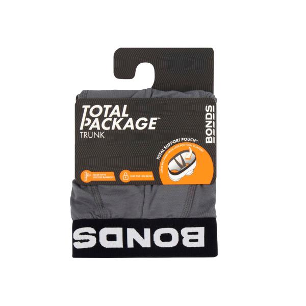 Buy BONDS MENS TOTAL PACKAGE TRUNK ASSTD L | Coles