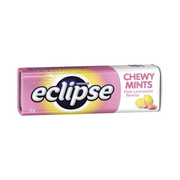 Buy Eclipse Wrigley Pink Lemonade Chewy Mints Tin 27g | Coles