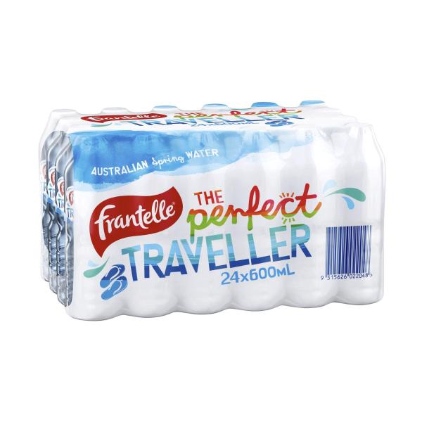 Buy Frantelle Australian Still Spring Water Bottles Multipack 24x600ml ...