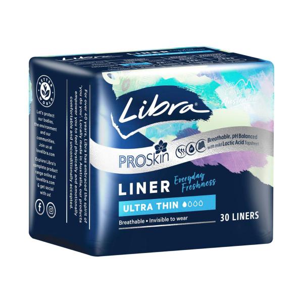 Buy Libra Liners Ultra Thin 30 pack | Coles