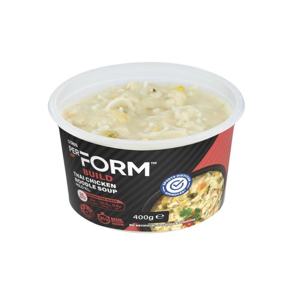 Buy Coles Perform Thai Chicken Noodle Soup 400g | Coles