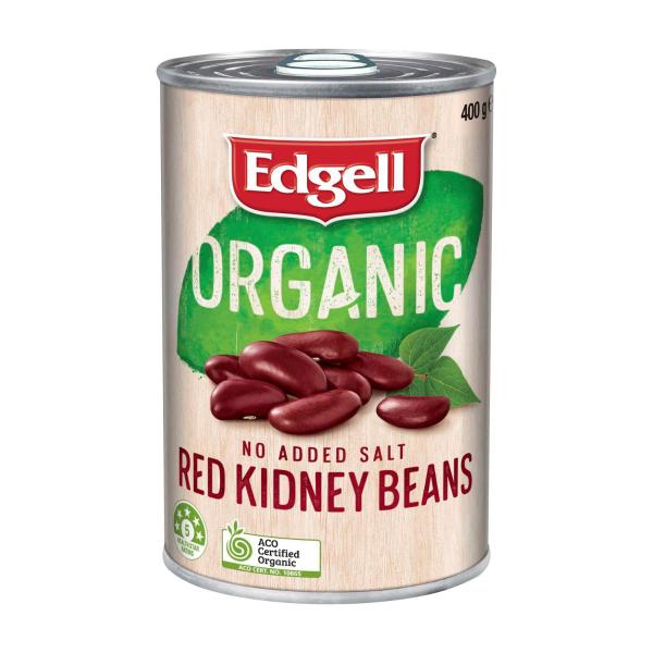 Buy Edgell Organic Red Kidney Beans No Added Salt 400g | Coles