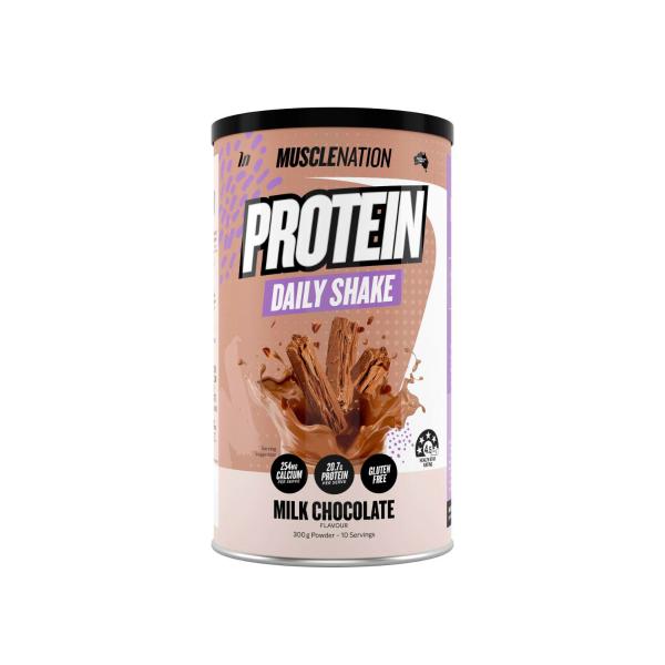 Buy Muscle Nation Whey Protein Daily Shake Milk Chocolate 300g | Coles
