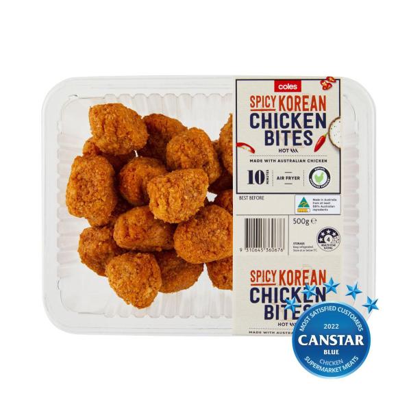 Buy COLES SPICY CHICKEN KOREAN BITES | Coles