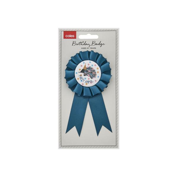 Buy Coles Kids Birthday Badge 1 each | Coles