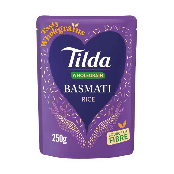 Buy Tilda Steamed Basmati Brown Rice 250g | Coles
