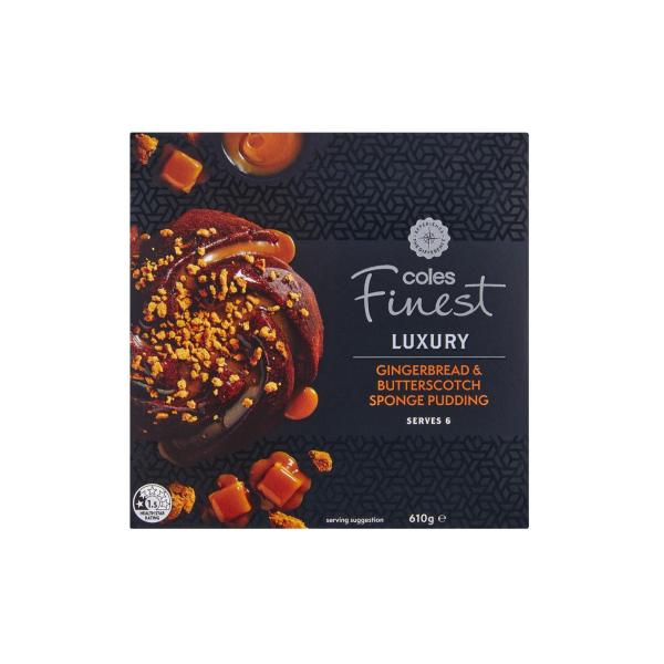 Buy COLES FNST GINGERBREAD & BUTRSCOTCH SPONGE PUDDING | Coles