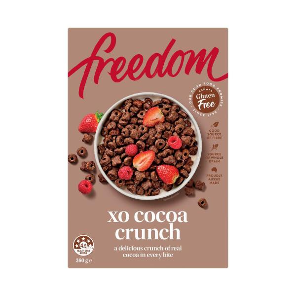 Buy Freedom Classic Xo Cocoa Crunch Cereal 360g | Coles