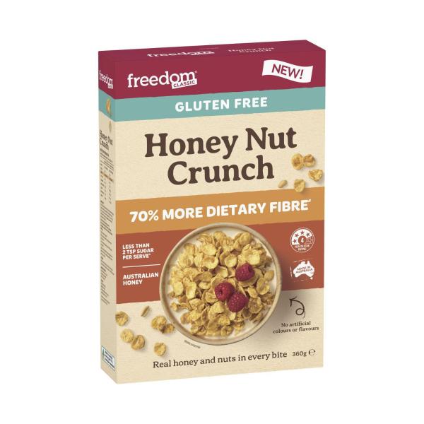 Buy Freedom Classic Honey Flake Crunch Cereal 360g | Coles