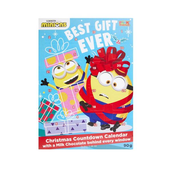 Buy MINIONS MILK CHOCOLATE ADVENT CALENDAR | Coles