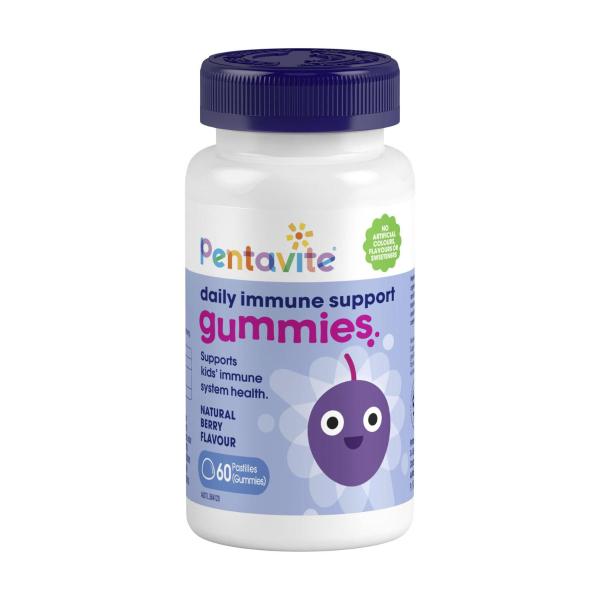 Buy Pentavite Kids Gummies Daily Immune Defence 60 pack | Coles