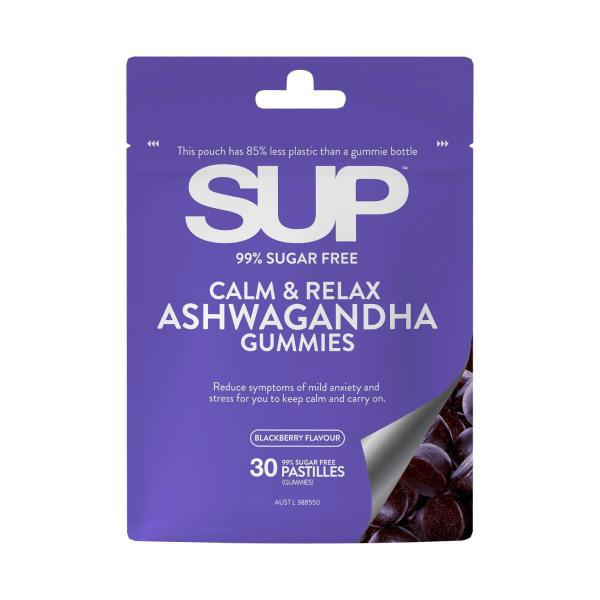 Buy SUP Ashwagandha Calm & Relax Gummies 30 pack | Coles