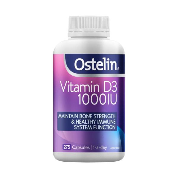 Buy Ostelin Vitamin D 1000iu D3 Tablets For Bone Health 275 pack | Coles