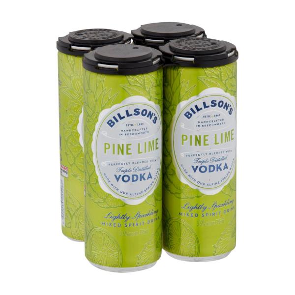 Buy Billson's Pine Lime Mixed Drink 355ml 4 Pack | Coles